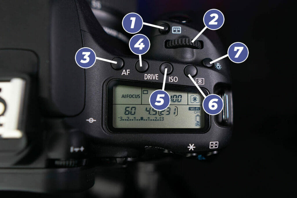DSLR Camera Buttons Explained (Buttons, Dials and Wheels)